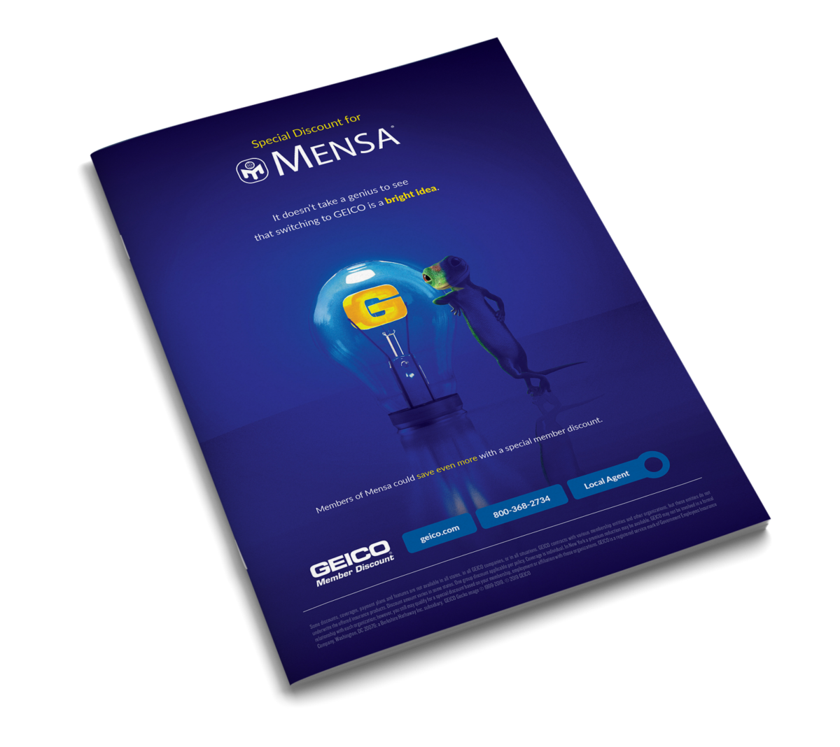 Mensa Bright Idea – Donald Barr Design